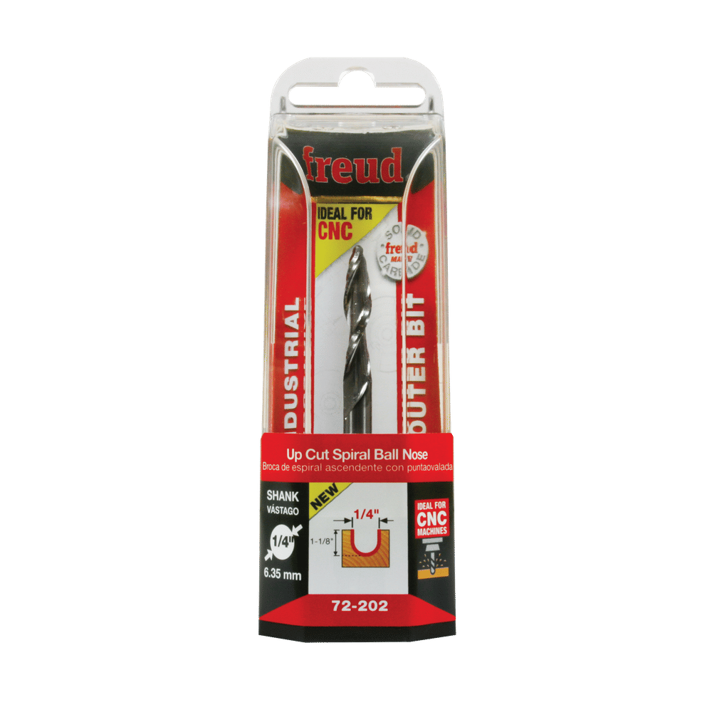 Freud Up Cut Spiral Ball Nose - Arcadia, WI - Howard's Hardware Hank